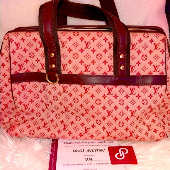 Louis Vuitton | Bags | Authenticated By Poshmark Lv Pink Josephine Bag ...